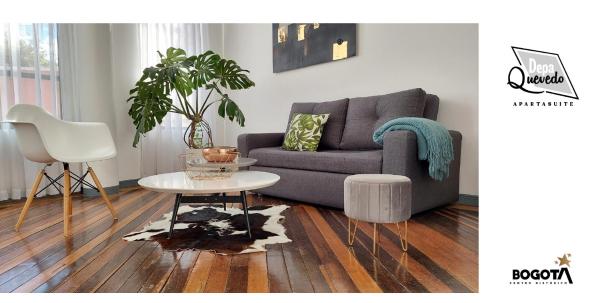 Depa Quevedo - Trendy Revamped Flat - Exceptional Spot In Bogotá's Historic Colonial Square - Candelaria - Calima