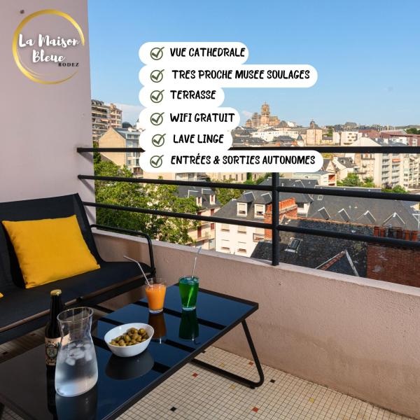 Cocon, Vue Rodez, Terrasse, Box, Musée Soulages - Baraqueville