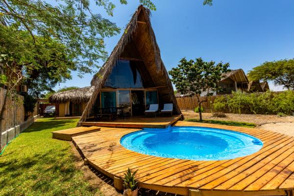 Casa Vaal Hermosa Alpina En Vichayito - Wiro House - Piura