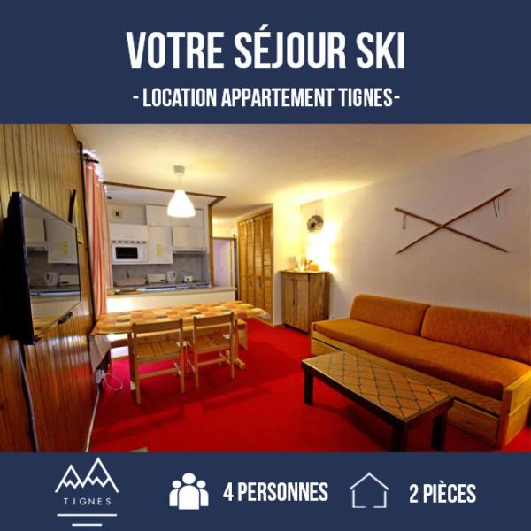 Le Prariond - Au Centre De La Station Appartement Pour 4 Pers. Mae-1314 - Tignes