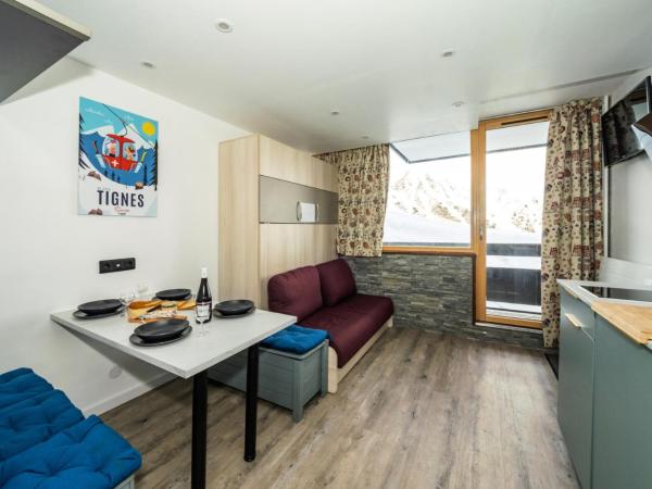 Résidence Home Club - Studio Confortable · Skis Aux Pieds · Balcon Mae-0264 - Tignes
