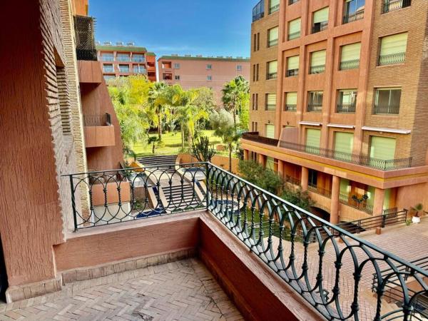 Beautiful Hivernage Apartment With Pool & Balcony, Near Attractions - Marrakesh