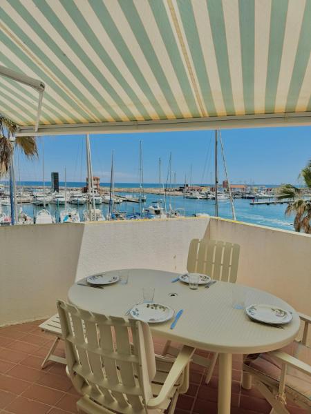 Superbe T2 Avec Vue Sur Le Port Et La Mer Avec Parking Privé 4rp221 - Le Barcarès