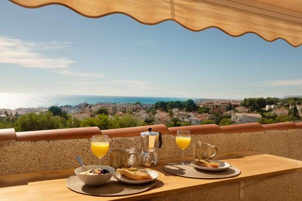 Terraza Azul - Atico Con Vistas Al Mar Albert Villas - Alcossebre