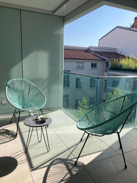Appartement Terrasse Lyon Bellecour 3 Personnes - Feyzin