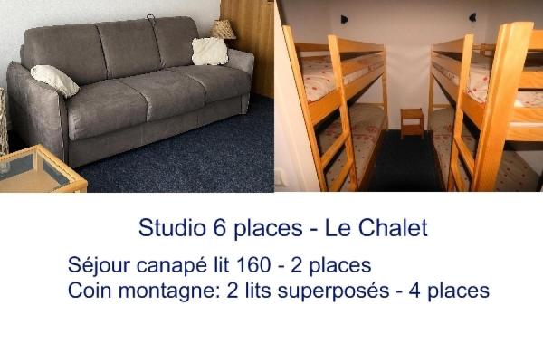 Le Chalet - Piscine 19 - Studio Pour 6 Personnes Mae-8814 - Laruns