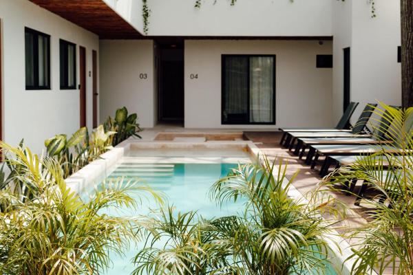 Departamento 103a Cerca De La Laguna 6 Personas - Bacalar