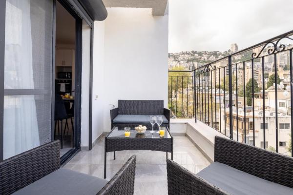 Bahai Gardens Vista Apartments With Mamad By Sea N' Rent - Izrael