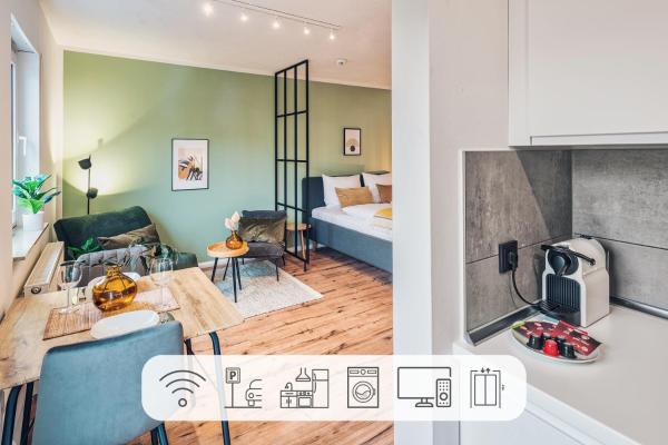 "Grüne Oase" - Nähe Altstadt - Tiefgarage - Ruhig - Nespresso - Dresden