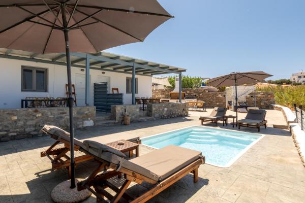 Blue View Villa Apartment #1 Luxury Sea View Mini Shared Pool - Paros