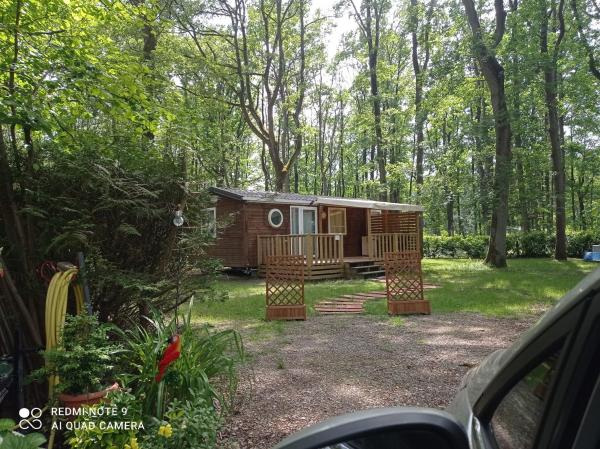 Location Mobil-home, Ile De France, Havre De Paix Au Coeur D' Une Forêt Avec Piscine - Saint-Chéron