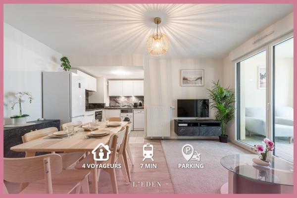 L'eden - T2 Neuf Avec Loggia Et Parking Privé - Proche Rer A & Disneyland - Chessy