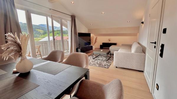 Ferienwohnung "Krainsbergkogel" - Edles Dachgeschossapartment Mit Bergblick - Tegernsee