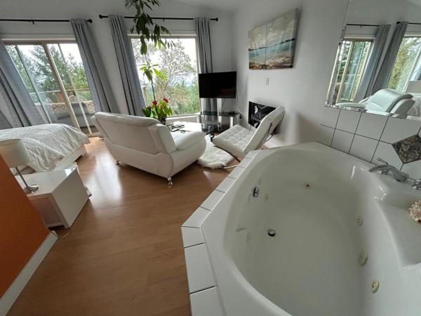 Entire Room. Ocean, Mountain View. Hot Tub. Next To The Mount Maxwell Park. - Salt Spring Island