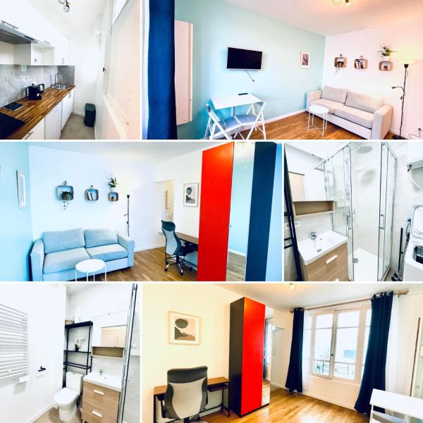 Studio - Au Calme Quartier Pleyel Rer Ligne 14 - Saint-Ouen