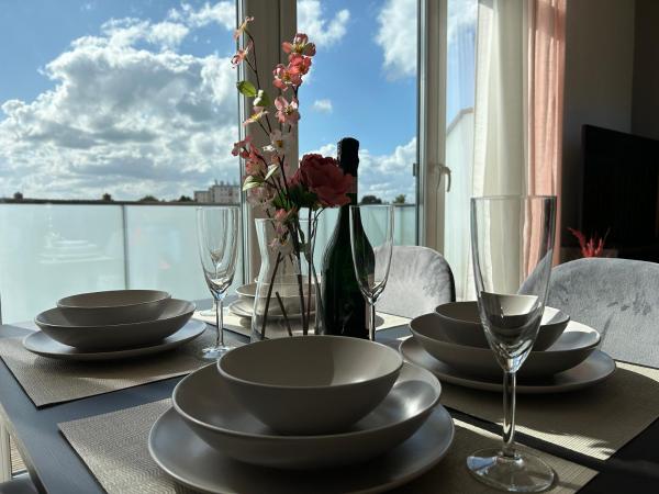 Micasa Ol - Modernes Penthouse - Stellplatz - Küche - Wlan - Dachterrasse - Oldenbourg