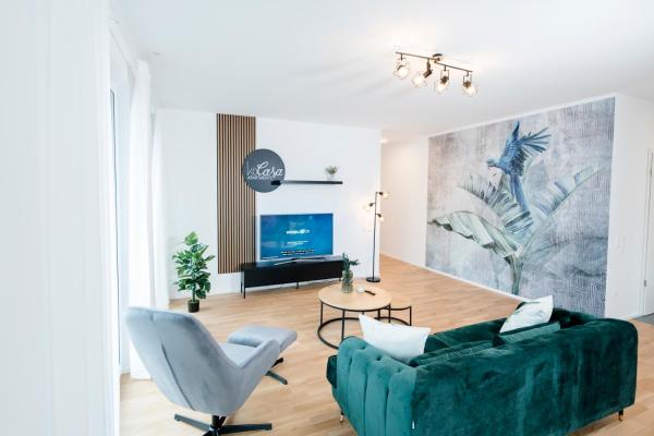 Kocasa-apartments 02, Design, City-center Böblingen, Stellplatz, Balkon, Waipu-tv - Sindelfingen