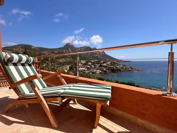 Apartment Lucioles - Strandnah Mit Balkon Und Meerblick By Riviera Homelife - Agay