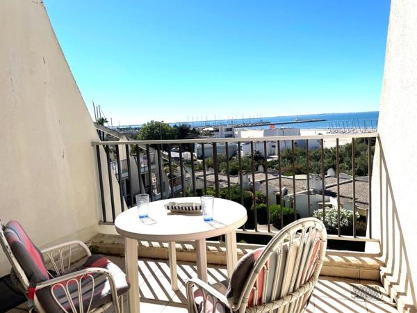 Studio Cabine Bord De Mer La Grande Motte, 4 Couchages, Parking - Fr-1-790-31 - La Grande-Motte