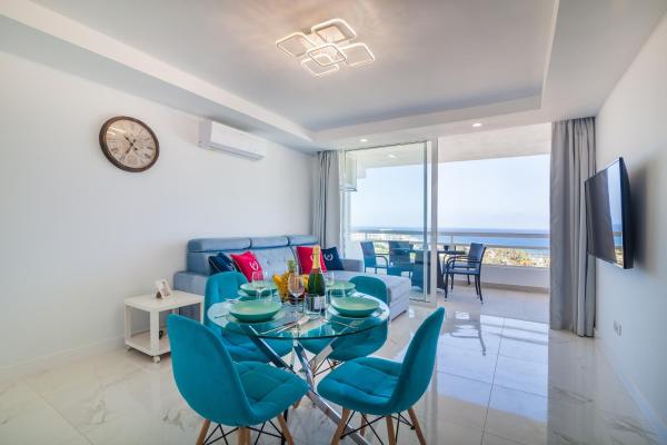 Ponderosa 807, Las Americas, One Bedroom Apartment With Large Terrace And Ocean View, Next To Siam Park - Adeje