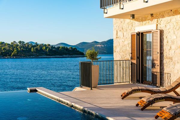 Seafront Villa Draga With Heated Infinity Pool - Sale