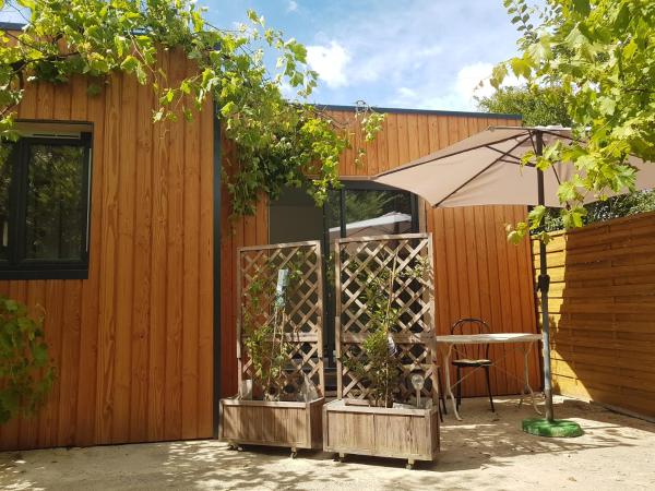 La Jolie Longère Fleurie Tiny House Avec Piscine Et Jardin - Marans