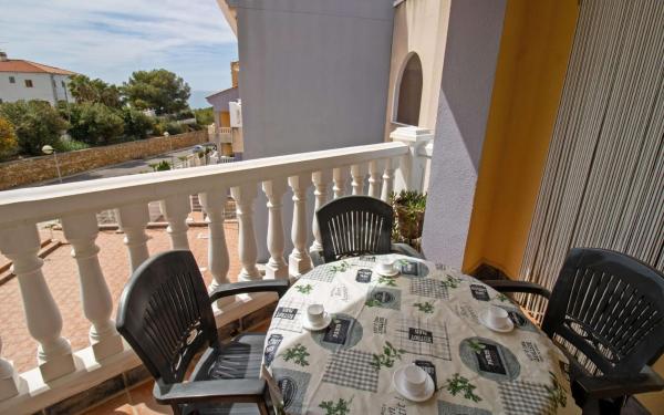 Apartamento Con Terraza Y Piscina - Marcomar Albert Villas - Cala Blanca