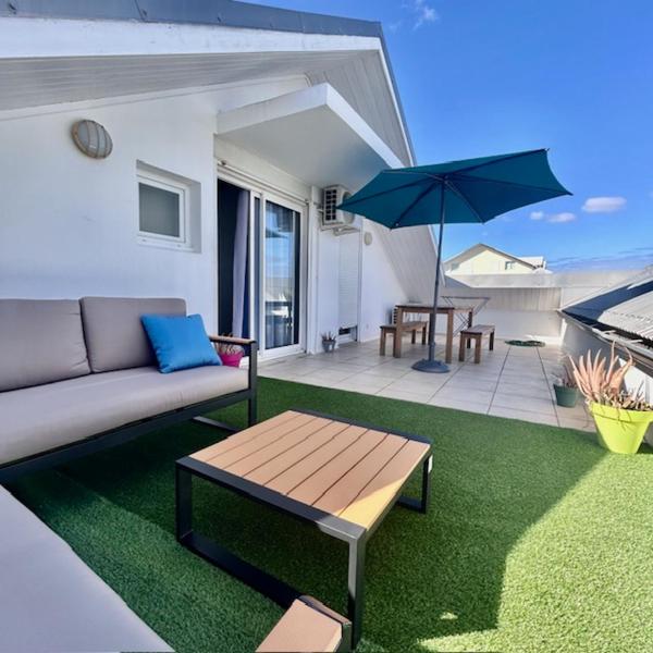Saint-leu Réunion Centre Ville T3 Duplex Meublé - Saint-Leu