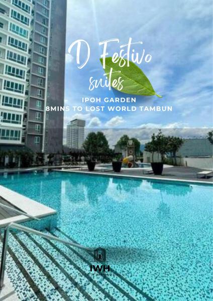 Ipoh D Festivo Suites 6-10pax 10mins To Sunway Tambun By Iwh - Ipoh