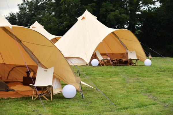Tylda Tents At Heydaze Campsite - 5m Luxury Bell Tent "Badger" - Polperro