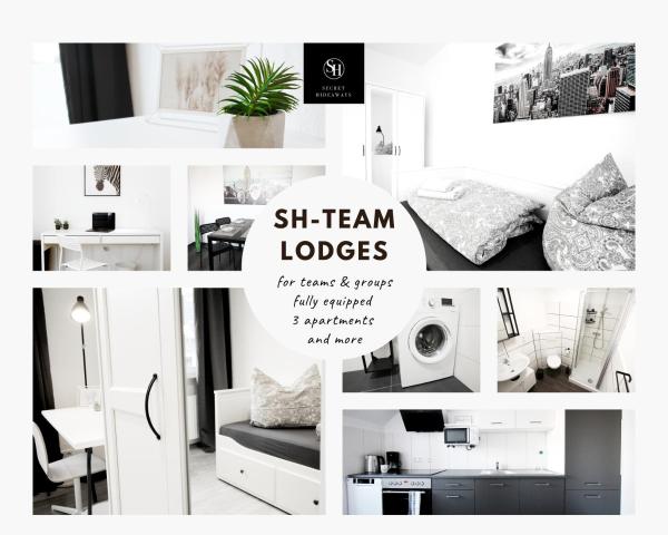 Sh Team Lodges 4 Apartments Für Max 19 Personen L Monteure L Messe L Business - Moers