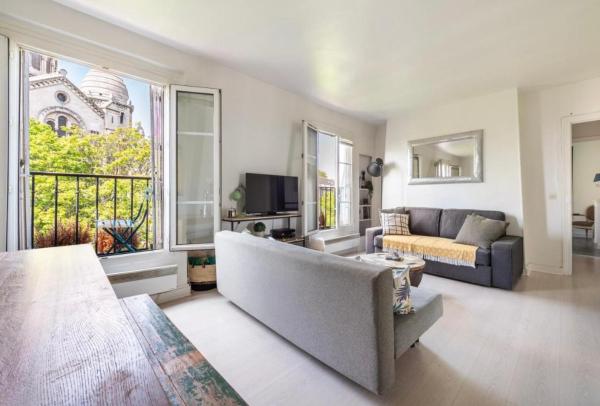 In Front Of Sacré Cœur - 2 Bedrooms In Last Floor - Porte de la Villette
