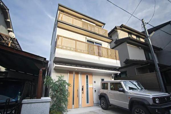 二条 秋 Designer House 新築 2ldk 1階庭付き 4人宿泊可能 - Kyoto