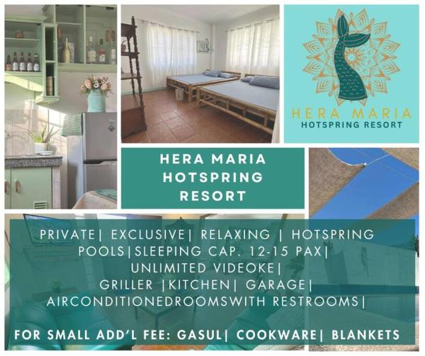 Hera Maria Hotspring Resort - Calamba
