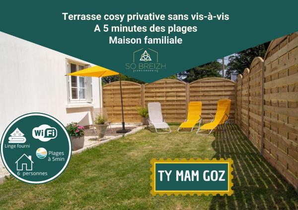 Ty Mam Goz - Plages à 5 Min - Wifi - Jardin - Concarneau