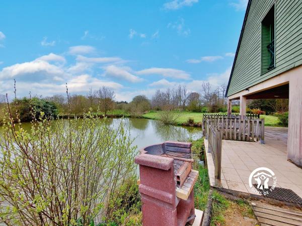 Gîte Familial Avec éTang Privé Et Accès Pmr à Saint-mars-sur-la-futaie - Fr-1-600-94 - Le Jardin de la Pellerine