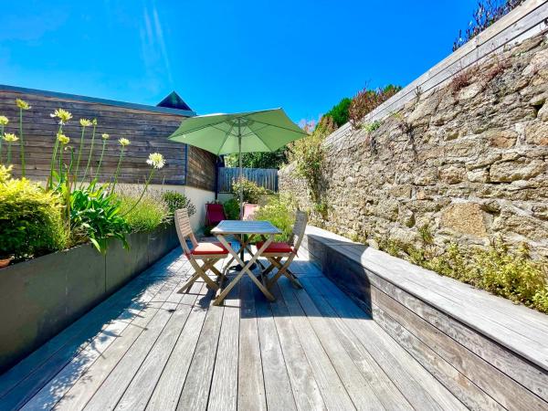 300 M Plage Et Centre Ville - Parking Privatif Et Gratuit Sur Place - Terrasse Bois - Port-Louis