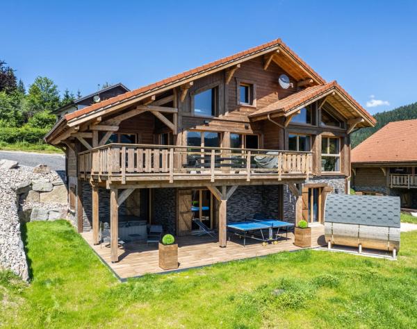 Chalet Emeraude, Chalet De Luxe Avec Vue Montagne - Vosges