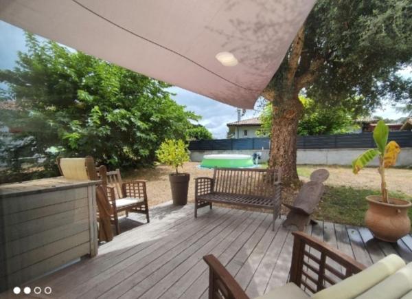 Maison Climatisee 8 Couchages Avec Piscine A Mimizan Plage Notée Superhote - Bias