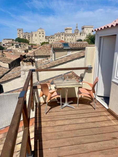 Le Toit D'avignon - Intra-muros - Terrasse Vue Palais Des Papes - Idéal Festival - Climatisation - Wifi - Avignon