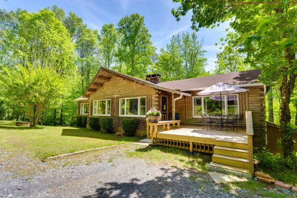 Updated Mtn Cabin On 20 Acres With Large Waterfall - Jasper, GA