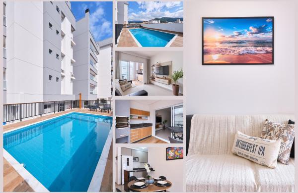 2 Quartos Com Churrasqueira Na Varanda, Piscina, Garagem Interna, Wifi 500mbps, Ar Condicionado E Telas De Proteção - Ubatuba