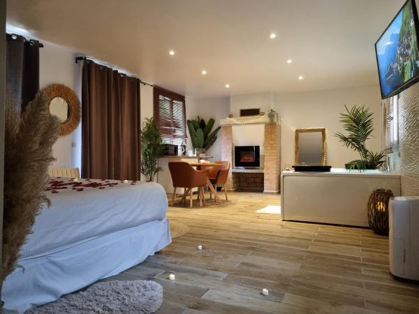 Evasion Romantique Love Room Jacuzzi Jardin Privé Proche Paris - Argenteuil