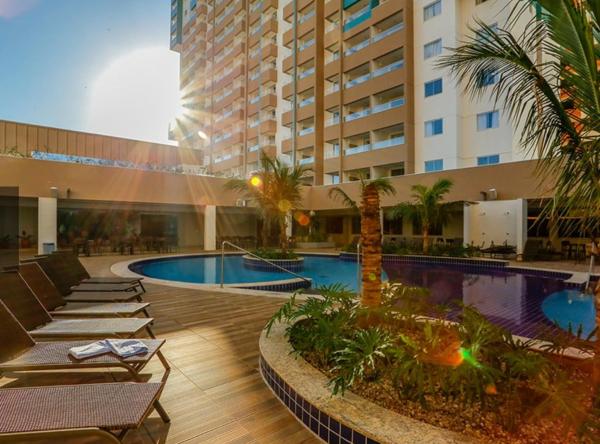 Apto Em Resort A 500m Do Thermas Dos Laranjais - Minas Gerais