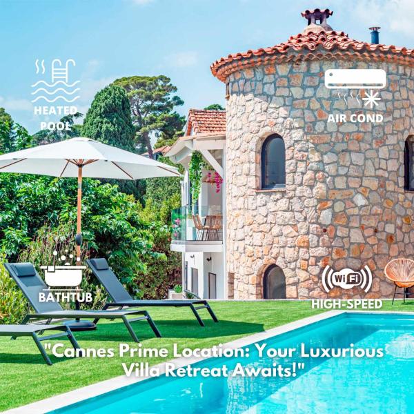 Villa Quartier Oxford Garden & Pool In Cannes Ac - Cannes
