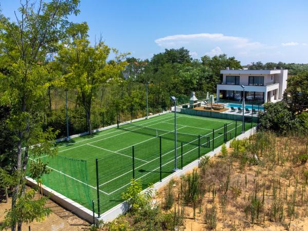 New Luxury Villa Noel With Tennis Court - Zaton