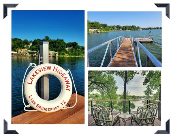 Lakefront, Private Dock, Spectacular Views - Bridgeport, TX