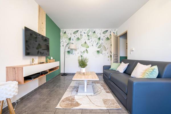 Spacieux - 4 Pers' - Balcon - 2 Lits - Parking - Moselle