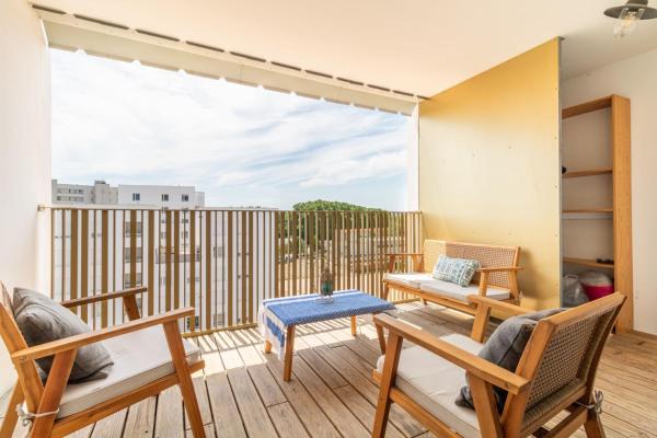 Nice T2 With A Large Furnished Balcony In Toulouse - Toulouse