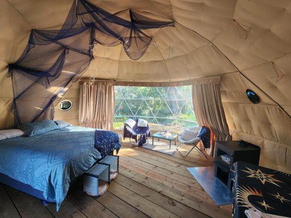 D1 Stargazer Geo Dome- 1 Queen- No Pets - Drumheller
